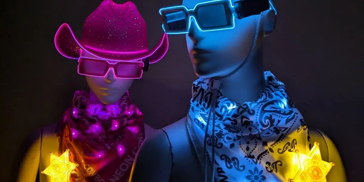 Light Up Party Bundles | Western Themed Neon Cowboys Cowgirl