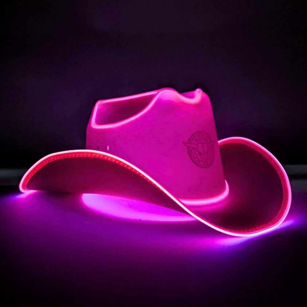 Viral Light Up Neon Cowboys® Hat | LED Parties, Festivals, Concerts