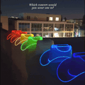 Viral Light Up Neon Cowboys Hat LED Party, Festival Concert