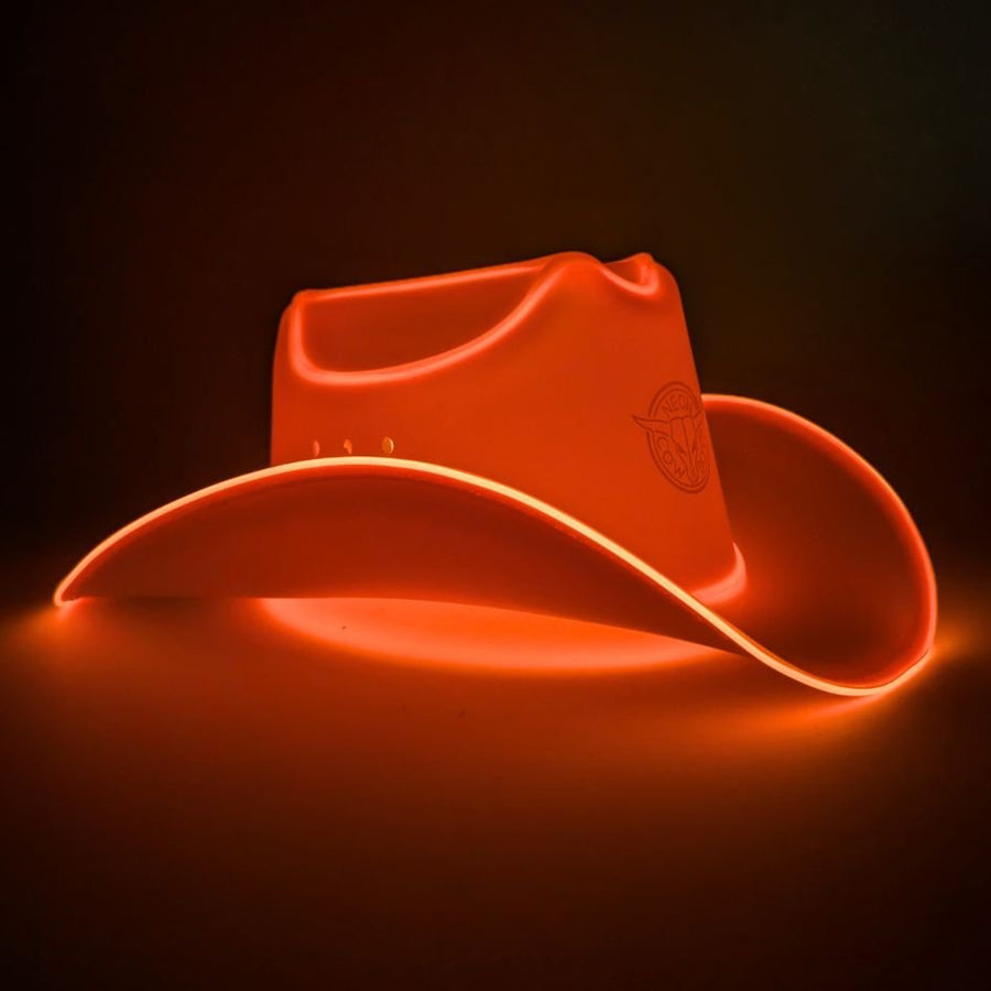 Light Up LED Cowboy Hat | Original Neon Cowboys | Party, Festival ...