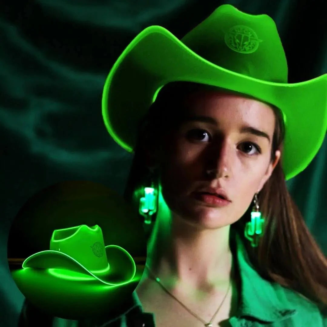 Light up Bridal Bachelorette Wedding Accessories | Neon Cowboys®